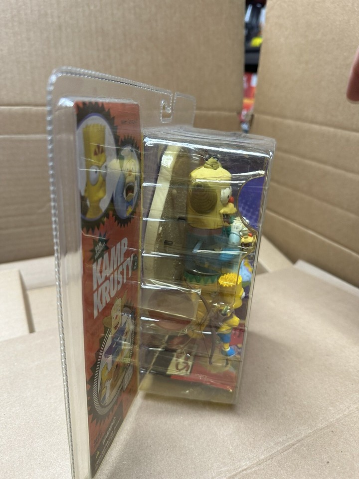 McFarlane Toys 2007 The Simpsons Kamp Krusty Camp Bart Action Figures ...