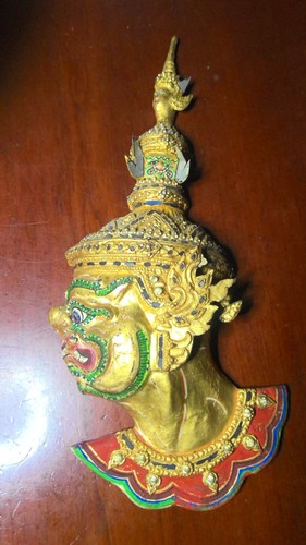 VINTAGE HANDMADE TIBETAN BUDDHIST KAPALA MASK/FACE TIBET | eBay