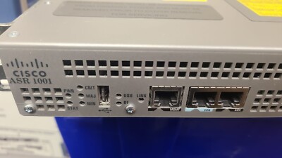 Cisco ASR1001 Aggregation Services Router 4 Built-in GE Ports Dual AC ...