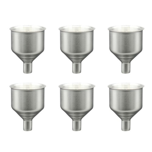 6 Pcs Wine Pot Funnel Wide Mouth for Canning Bottle Stainless Steel | eBay