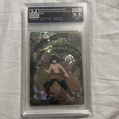 Inosuke Kangaskhan Demon Slayer Pokémon Trading Cards CCG TCG Primeape ...