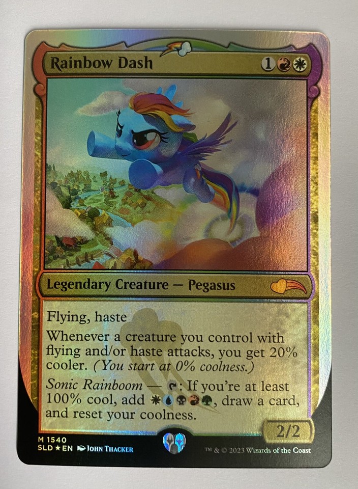 MTG Secret Lair Ponies: The Galloping 2 | Extra Life 2023 Foil Edition ...