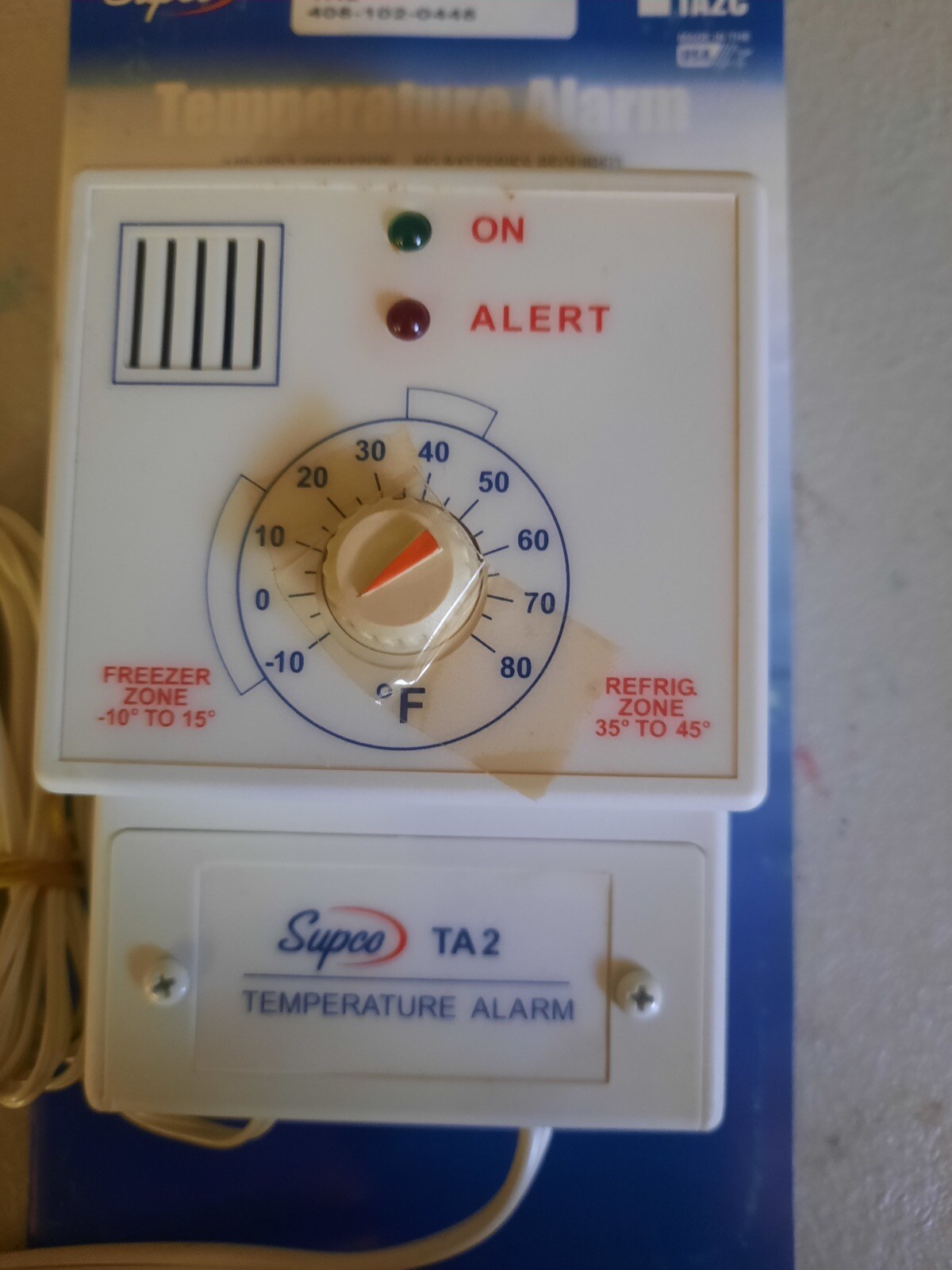 Supco TA2 120 VAC Fahrenheit Model Temperature Alarm | eBay