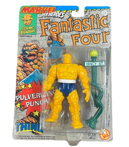 Marvel Super Heroes Fantastic Four The Thing Action Figure Toy Biz 1992 ...