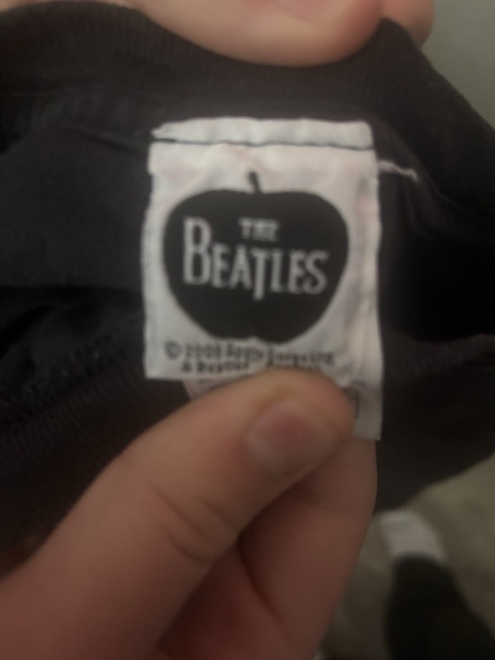 The Beatles 2007 Vintage Shirt. Size Medium. Official Merchandise ...