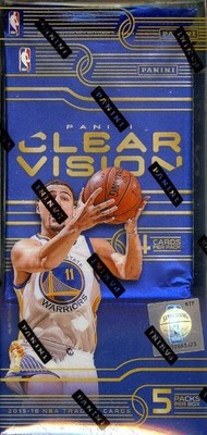 2015/16 PANINI CLEAR VISION BASKETBALL HOBBY BOX BLOWOUT CARDS | eBay