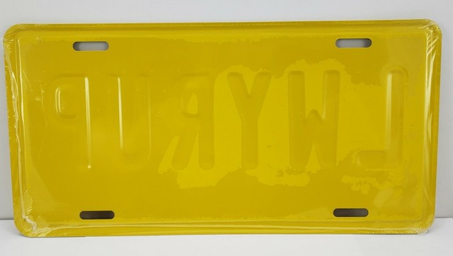 Breaking Bad / Better Call Saul Goodman Stamped TV Prop License Plate ...
