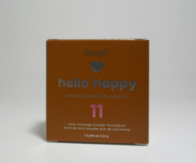 Benefit Hello Happy Velvet Powder Foundation #11 7.0 G 0.25 OZ NEW | eBay