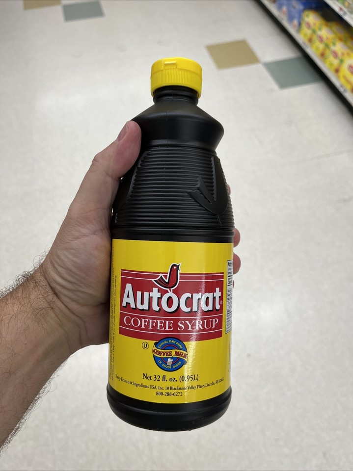 Autocrat Coffee Syrup Coffee Milk, 32 Oz, New England Favorite | eBay