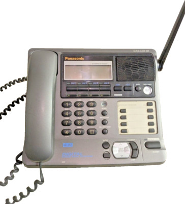 Panasonic KX-TG4000B 4 Line 8 phone Voice Mail. Auto Answer, Caller ID ...