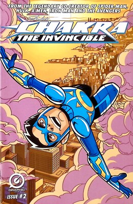STAN LEE’S CHAKRA THE INVINCIBLE Comic Issue 2 — 2015 Graphic India VF+ ...