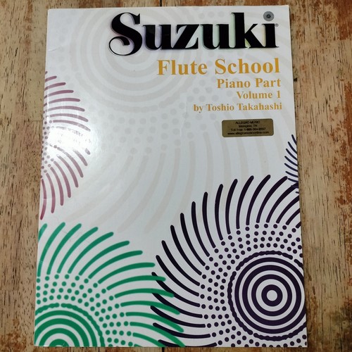 SUZUKI Flute School Piano Part Volume I Music Book 1971 | eBay