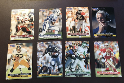 1991 NFL PRO SET - Lot of 8 Cards (see details in description) | eBay