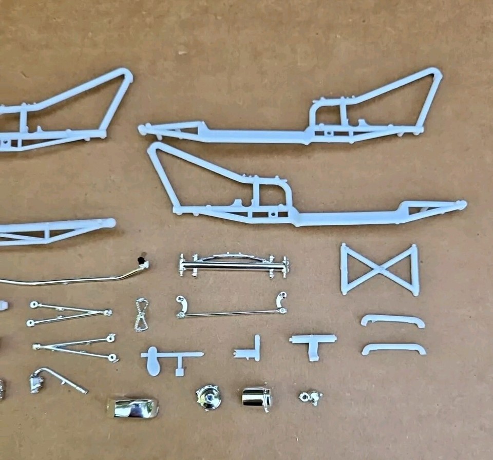 AMT 1/25 DOUBLE DRAGSTER, RAIL CHASSIS AND RELATED PARTS | eBay