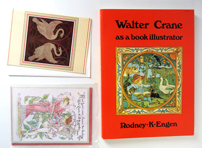 Walter Crane as a Book Illustrator by Rodney K Engen + 2 Cards ...