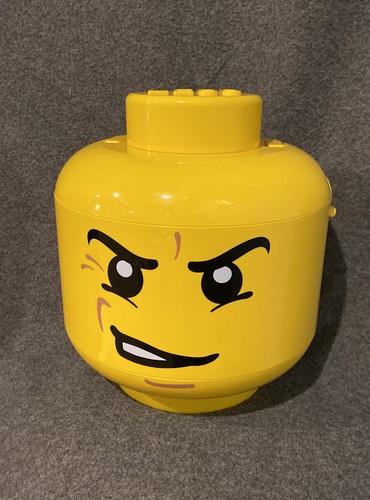 Lego Sort Stroe Sorter mad face lego storage head | eBay