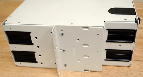 Telect Fiber Optic Patch Panel Cabinet W/5 Splice Trays - 19" Rack ...