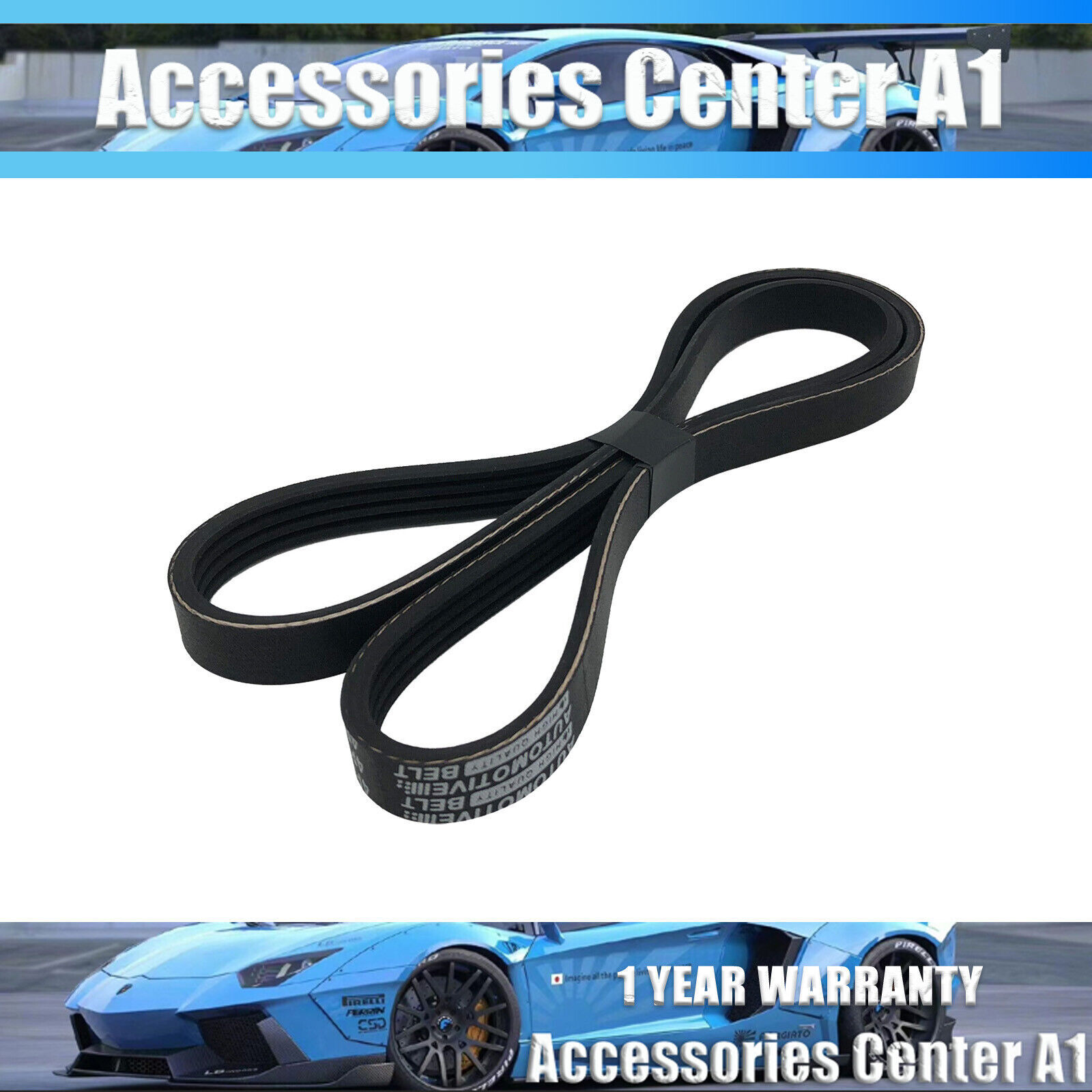 NEW 6PK2345 Serpentine Belt fits 82-15 Chevrolet Ford GMC Mercury 4.8L ...