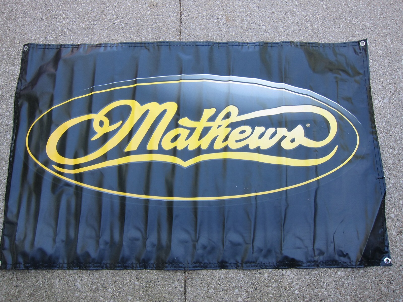 NICE MATHEWS Bow Crossbow Archery Dealer Banner Sign Garage 36x60 ...
