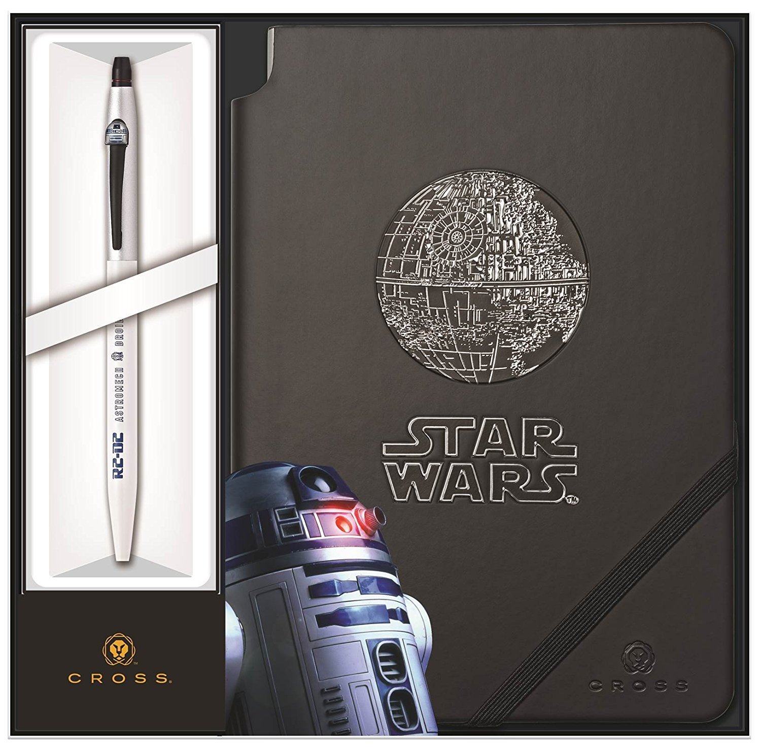Cross Click Star Wars R2 D2 Rolling Ball Pen and Matching Journal Gift ...