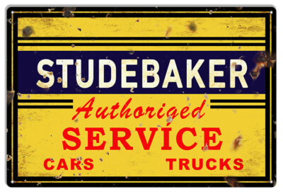 Studebaker Authorized Service Cars & Trucks Vintage Metal Sign 12x18 | eBay