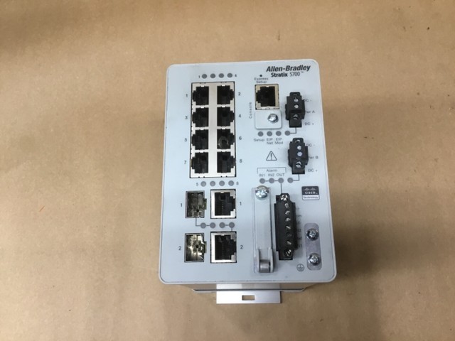 Rockwell 1783-BMS10CGN Stratix 5700 10 Port Managed Switch for sale ...