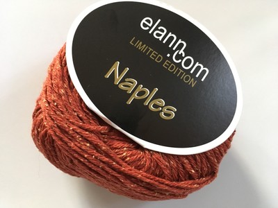 Elann Limited Edition Naples #6 Persimmon Tweedy Rust Gold Wool Silk ...