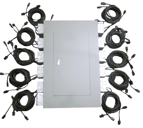 Mining Panel 50KW Industrial ASIC with 40X240V Output, High-Efficiency ...