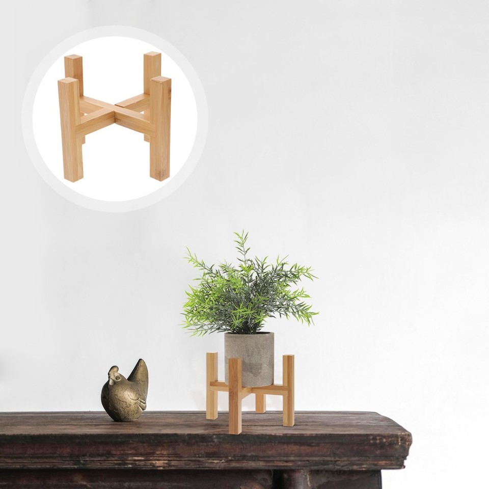 Four-legged Flower Stand Planter Rack Garden Outdoor Flowerpot Holder ...