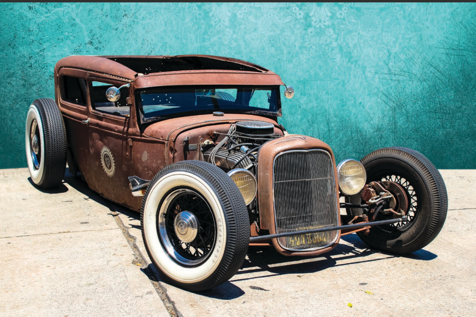 2026 RAT RODS GARAGE CALENDAR rusty cars old vintage air tools mechanic ...