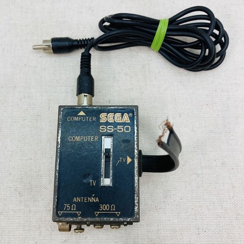 Sega Saturn Sega Rf Switch Box Ss-50 To JPN Limited Edition Rare Model ...