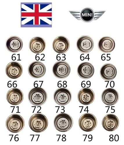 Mini Locking Wheel Nut Master Security Key Match Service | eBay UK