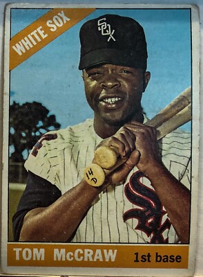 1966 Topps Baseball Card #141 Tom McCraw Chicago White Sox | eBay