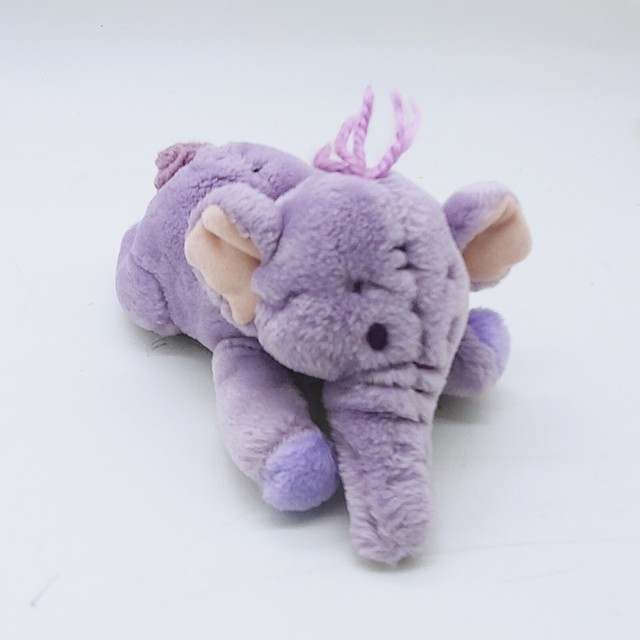 Disney Winnie The Pooh Heffalump Lumpy Purple Elephant 14" Plush Mk3 ...