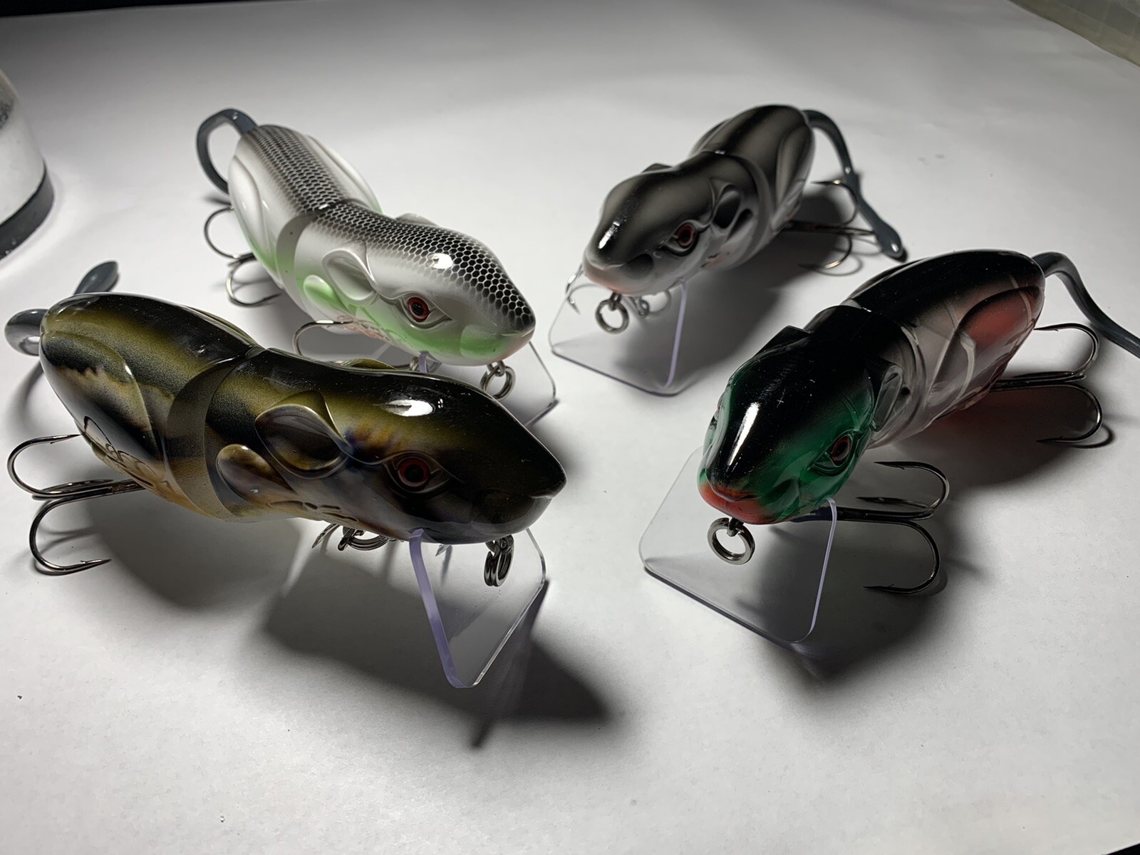 Big Custom Rat Swimbait . (Sexy Rat) Color 4.5oz Bait. USA Shipper | eBay