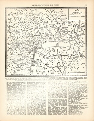 1900-Now - 1937 Vintage Map