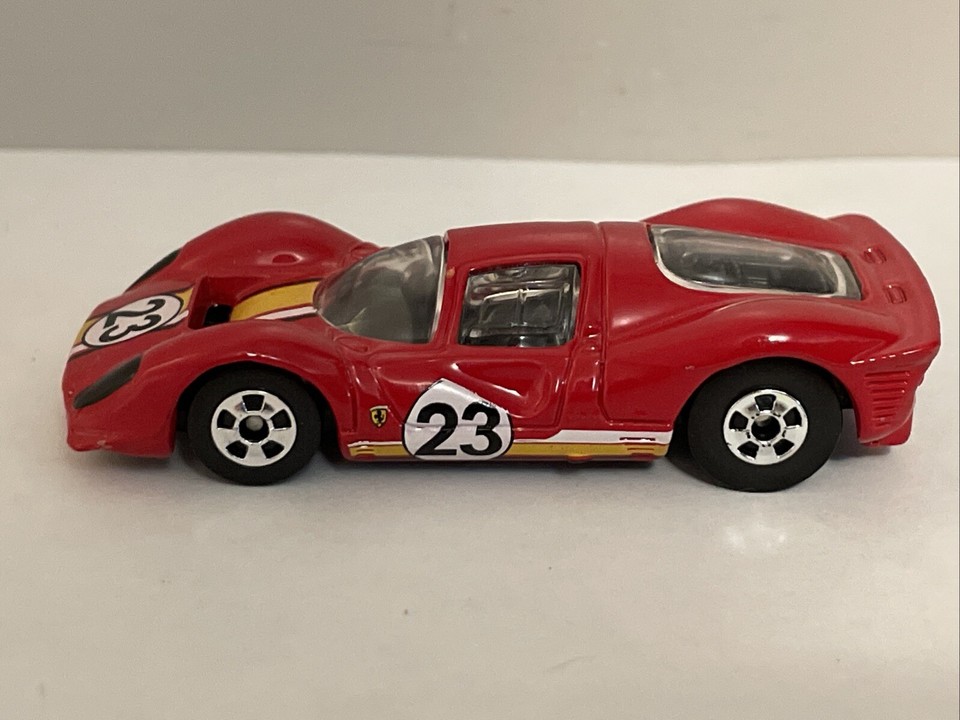 HOT WHEELS FERRARI P4 Red With Basic Blackwall Wheels | eBay