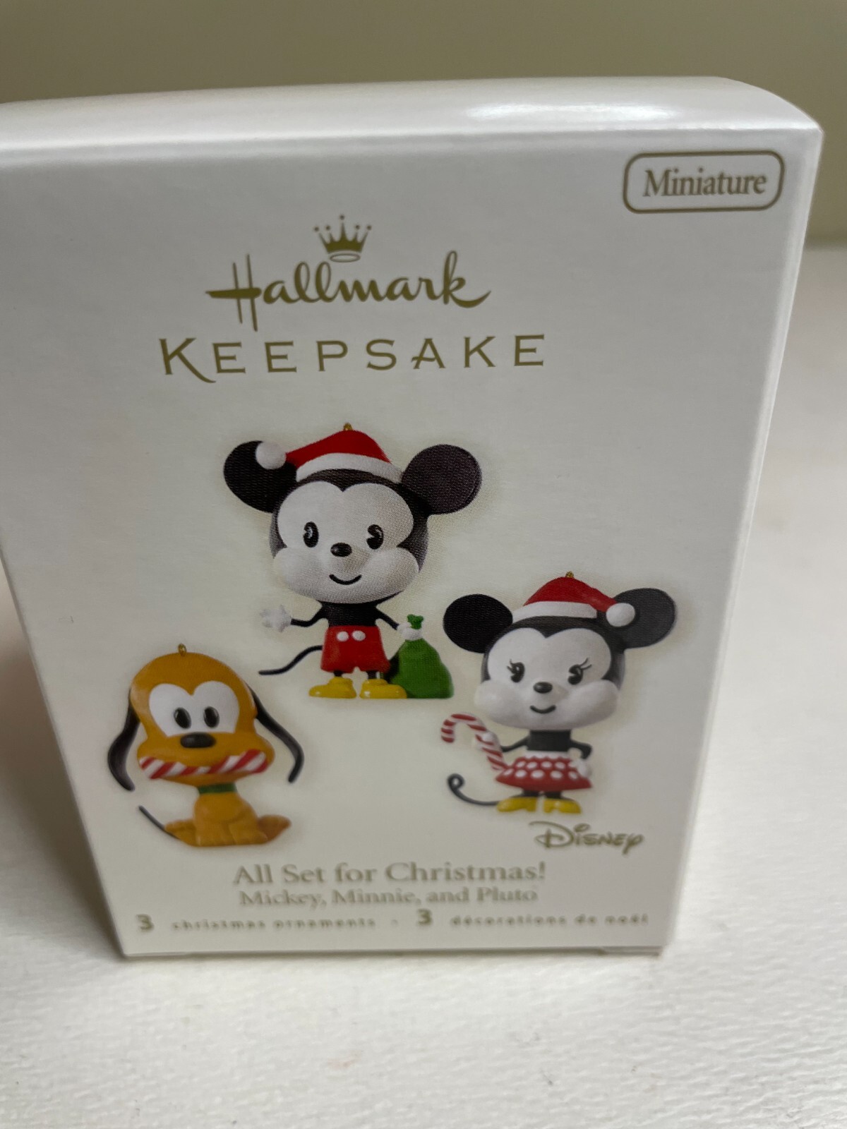 Hallmark Keepsake Ornaments Disney All Set for Christmas! Mickey ...