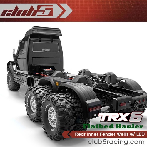 Rear Inner Fender Wells w/ LED for Traxxas TRX-6 HAULER | eBay