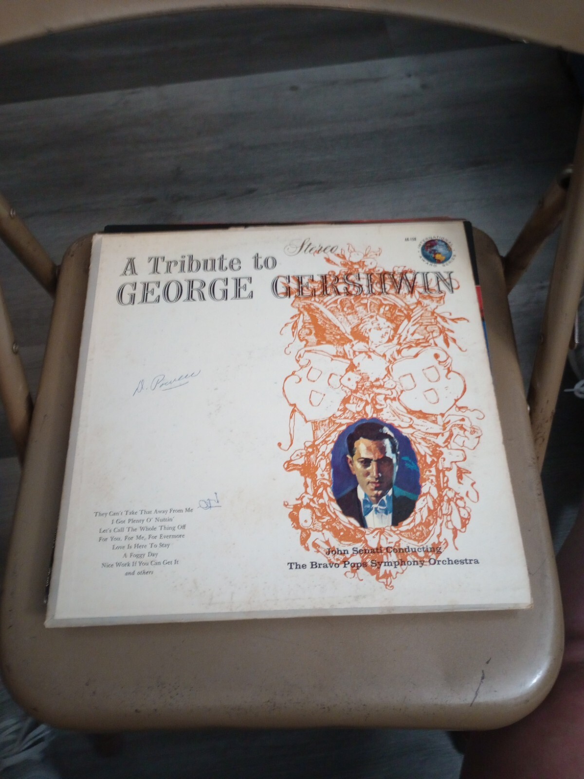 A Tribute to George Gershwin by John Senati LP VG (UP) | eBay