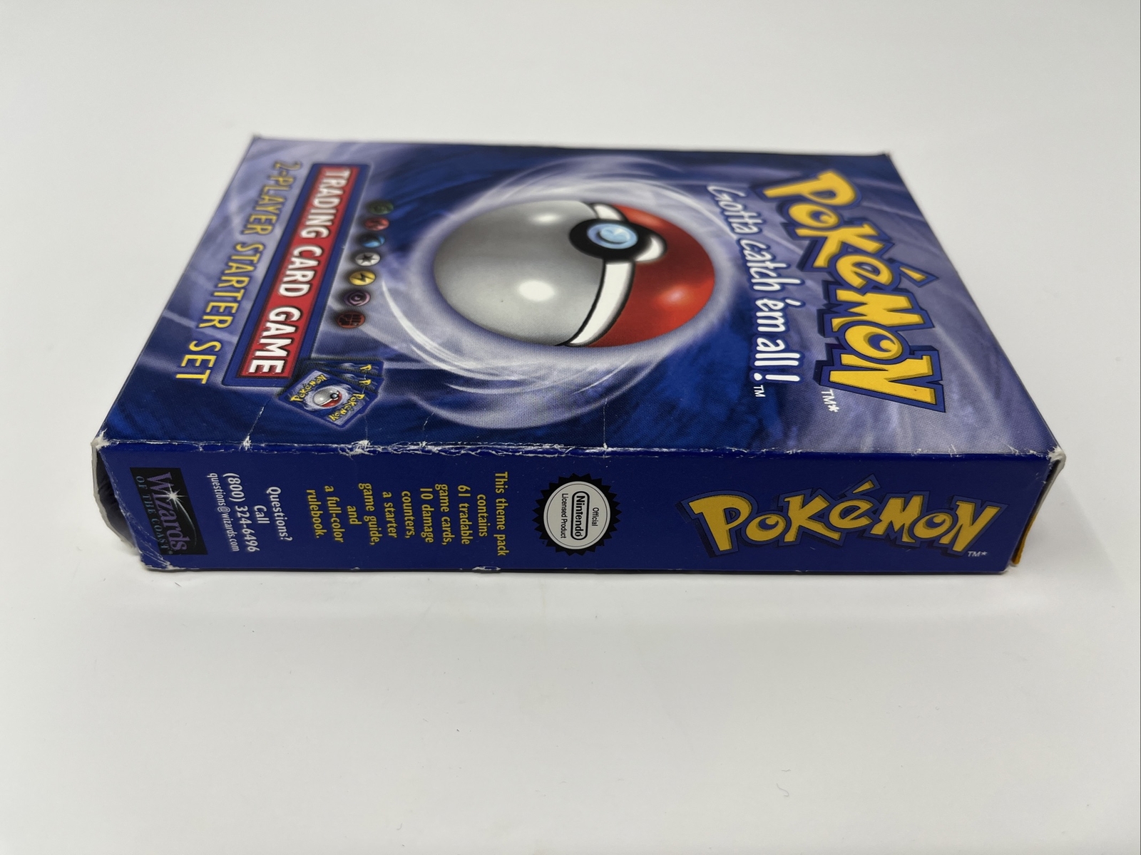 Authentic 1999 Pokemon Cards Base Set Theme Deck 2 Player Starter Set ...