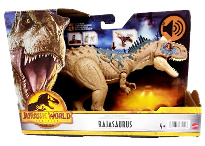 Jurassic World Dominion: RAJASAURUS Dinosaur Figure Roar Strikers ...