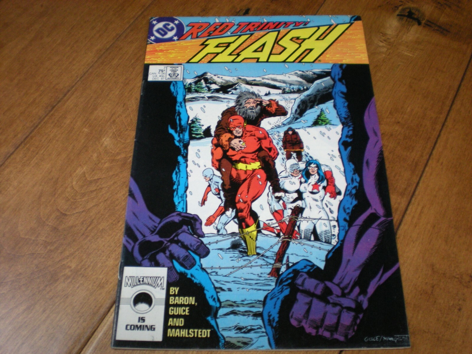 Flash #7 (1988 2nd Series) DC Comics 'First App. BLUE TRINITY and LADY ...