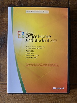 Microsoft Office Home and Student 2007 | eBay UK