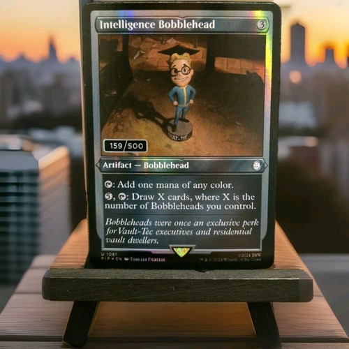 Fallout Intelligence Bobblehead 1061 (Serial Numbered) /500 Magic: The ...