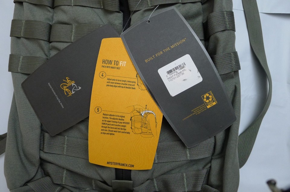 Discontinued Mystery Ranch ASAP Backpack Foliage color Made in USA | eBay