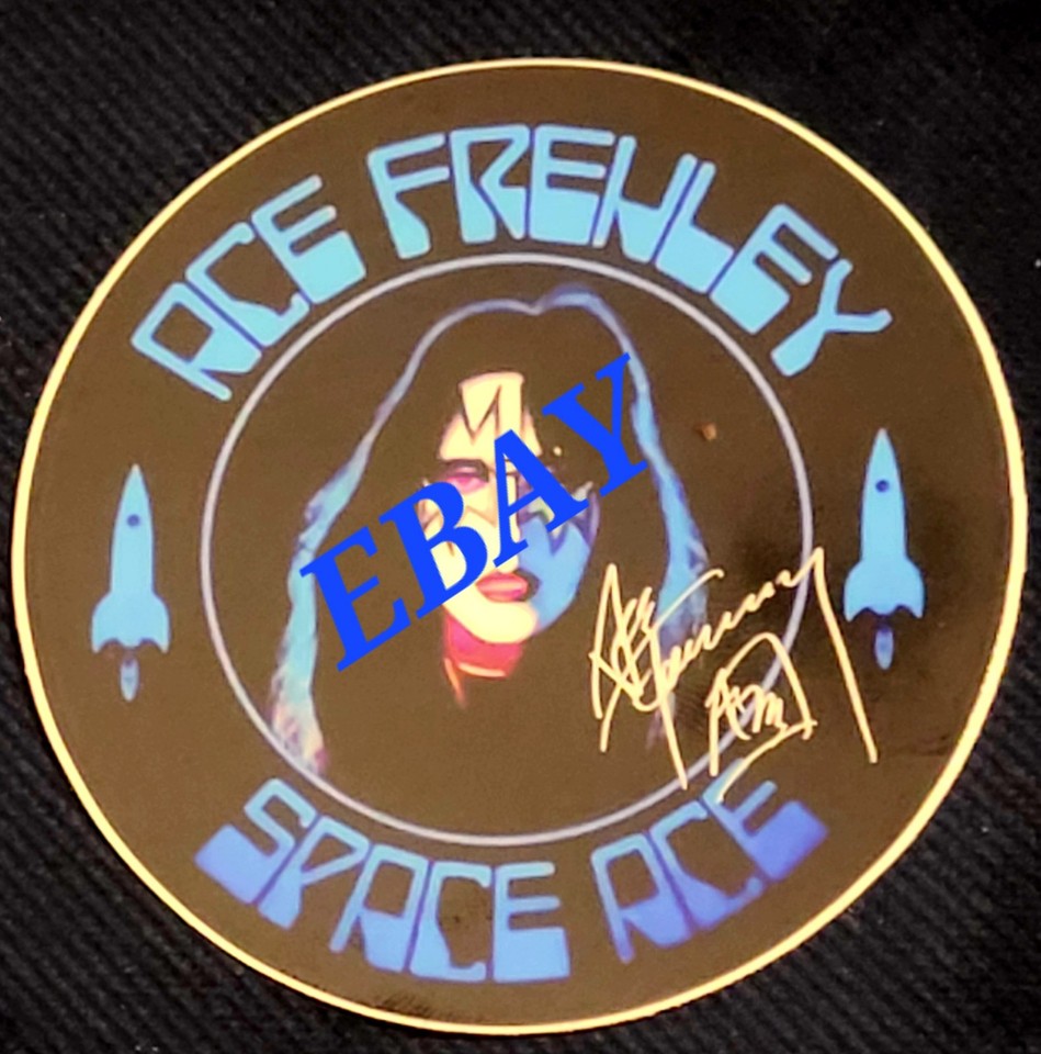 Space Ace Stickers Kiss Ace Frehley Guitarist Logo Novelty Rock N Roll ...