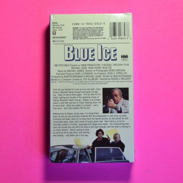 Blue Ice (VHS, 1993) for sale online | eBay