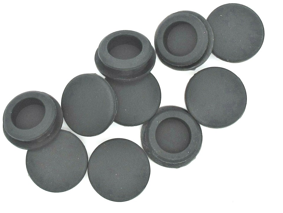 1" Rubber Panel Plugs, Knockout Plugs, Firewall Plug Fits 3/16 ...