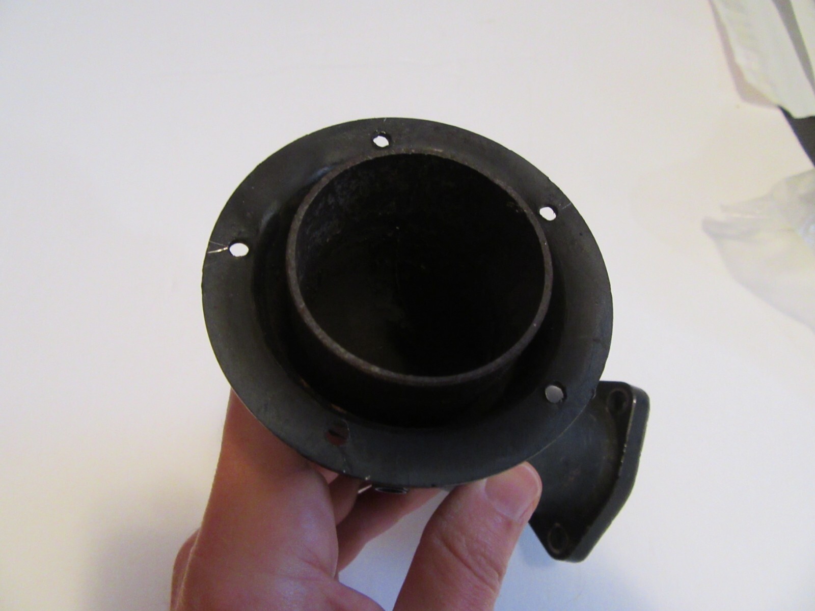 IAME LEOPARD 125cc Exhaust Header, 3-hole, M5 EGT Bung, Go_Kart Tag ...